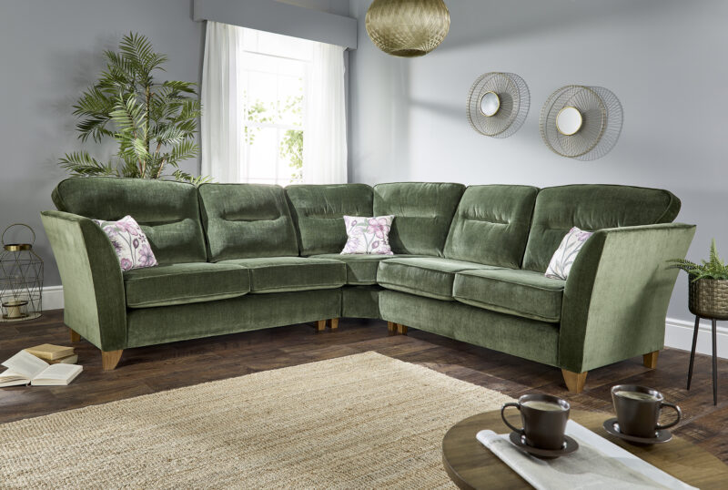 Corner sofa high back store